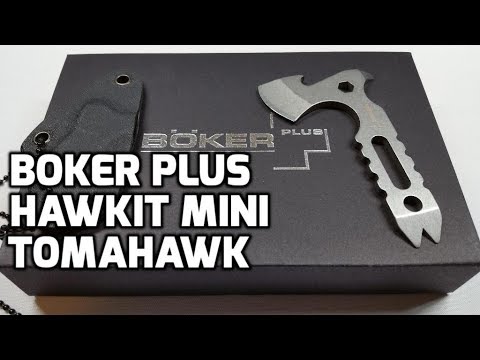 Boker Plus Hawkit Mini Tomahawk Unboxing and Review - YouTube