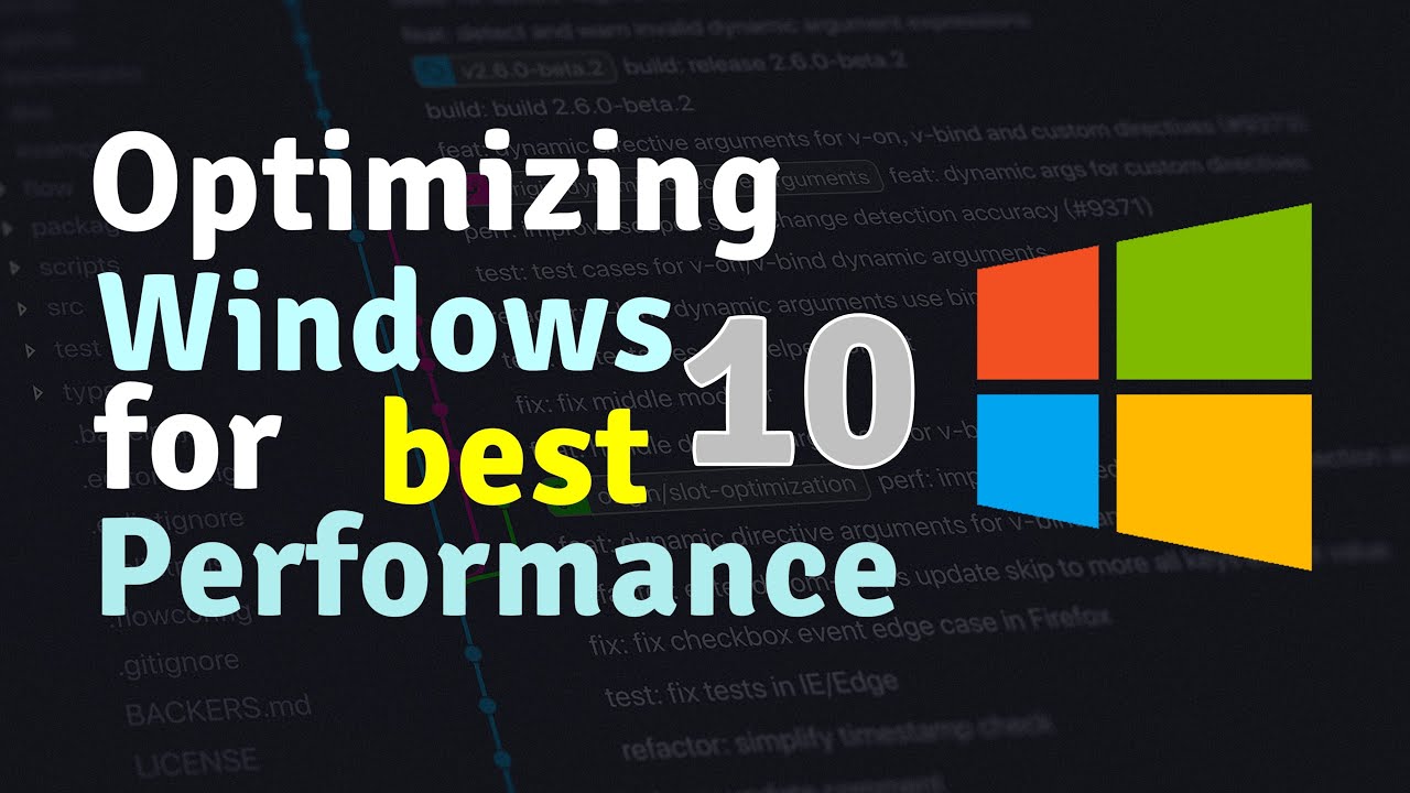 How to Optimize windows 10 to its best Performance | Necessary Settings ...