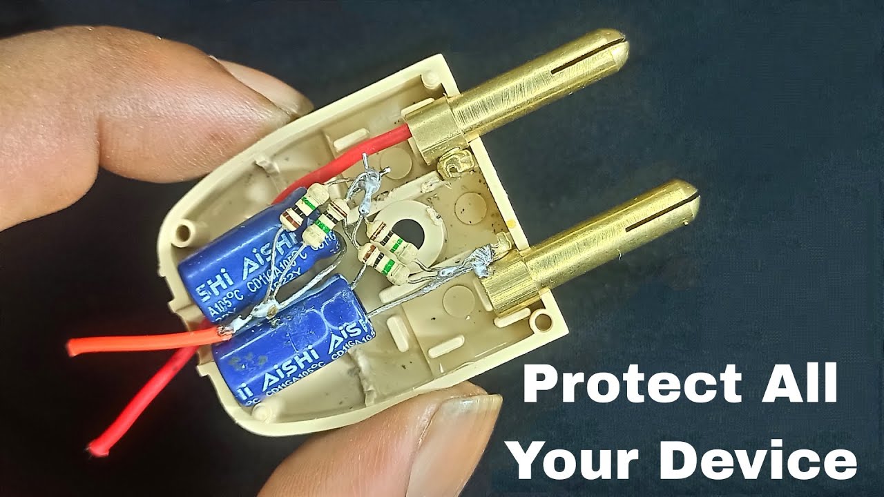 How To Protect All Your 220V Devices By This Simple Circuit - YouTube