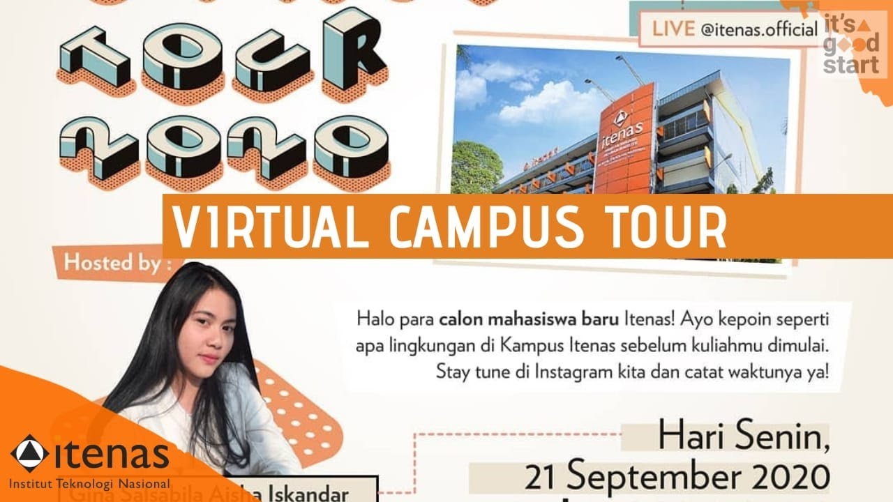 Itenas Virtual Campus Tour 2020 (Live IG) - YouTube