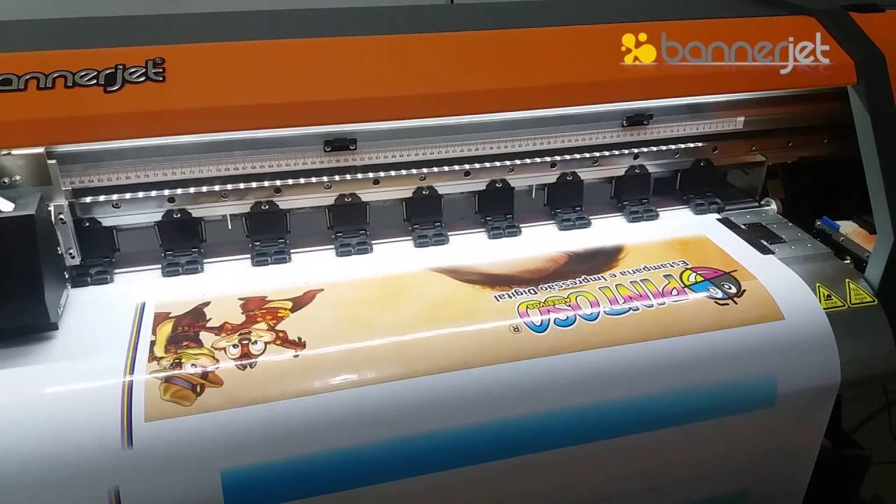 Plotter Eco Solvente na Paraíba - YouTube