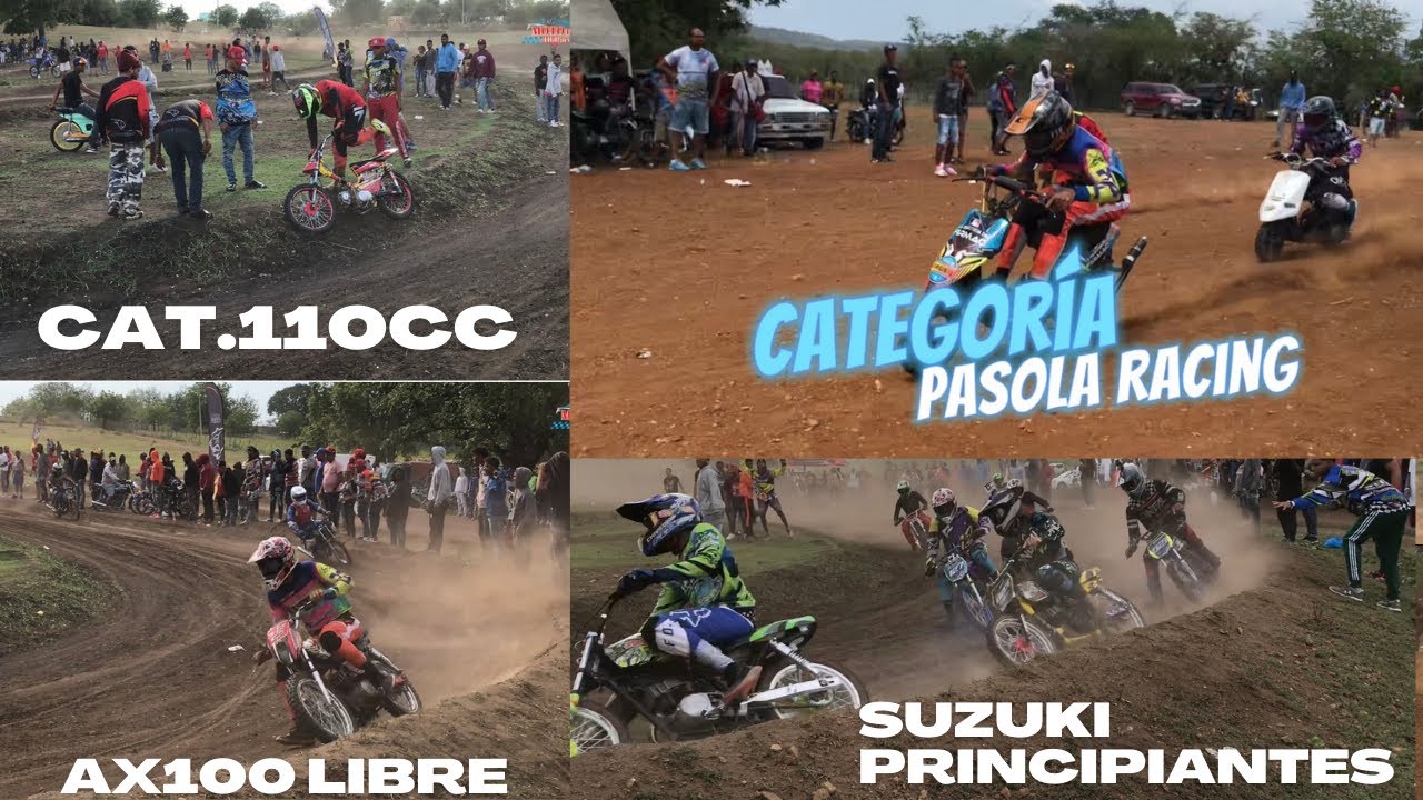Carrera extrema completa, pasolas, 110cc,Suzuki principiantes, AX100 ...
