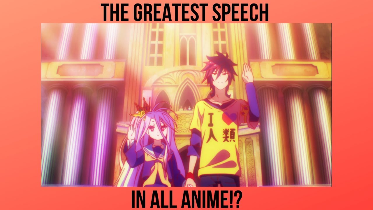 Humans in Anime- The Greatest Speech ever Given in Fiction - YouTube