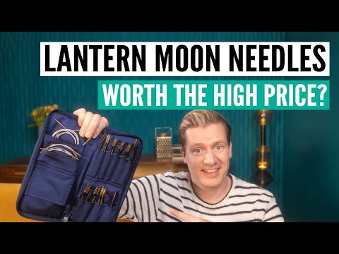 Review of the Lantern Moon interchangeable knitting needles