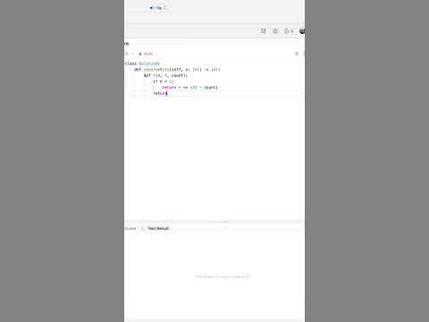 Leetcode #190: Reverse Bits #coding #python #programming #code - YouTube
