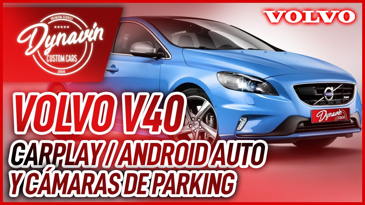 Equipa tu VOLVO V40 con todo!!! PANTALLA CON CARPLAY Y ANDROID AUTO ...
