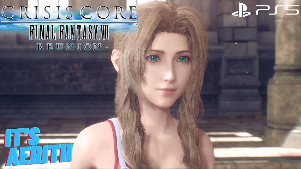 It's Aerith - Crisis Core Final Fantasy VII Reunion Part 5 | PS5 - YouTube