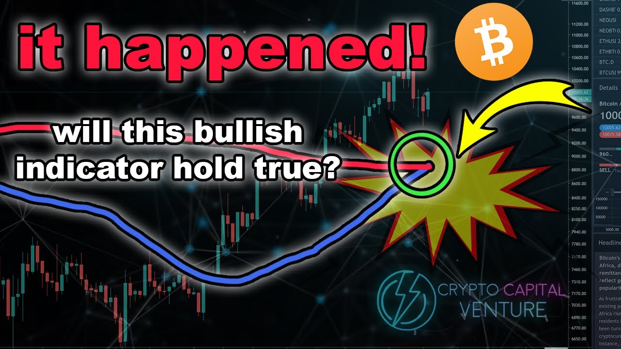 EPIC BITCOIN INDICATOR DRAWS BTC PRICE BACK TO $10k! - YouTube