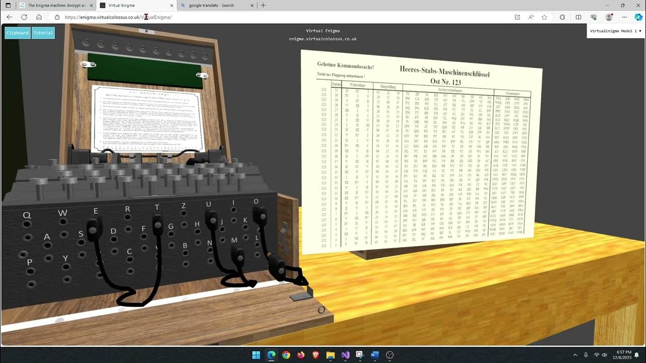 Enigma Implementation - YouTube