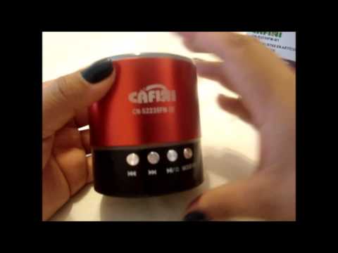 Parlante Bluetooth Cafini - YouTube