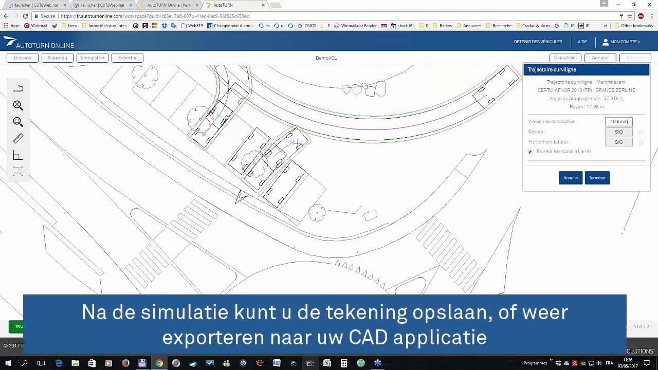 Draaicirkel of Rijcurve van een voertuig berekenen in uw browser met ...