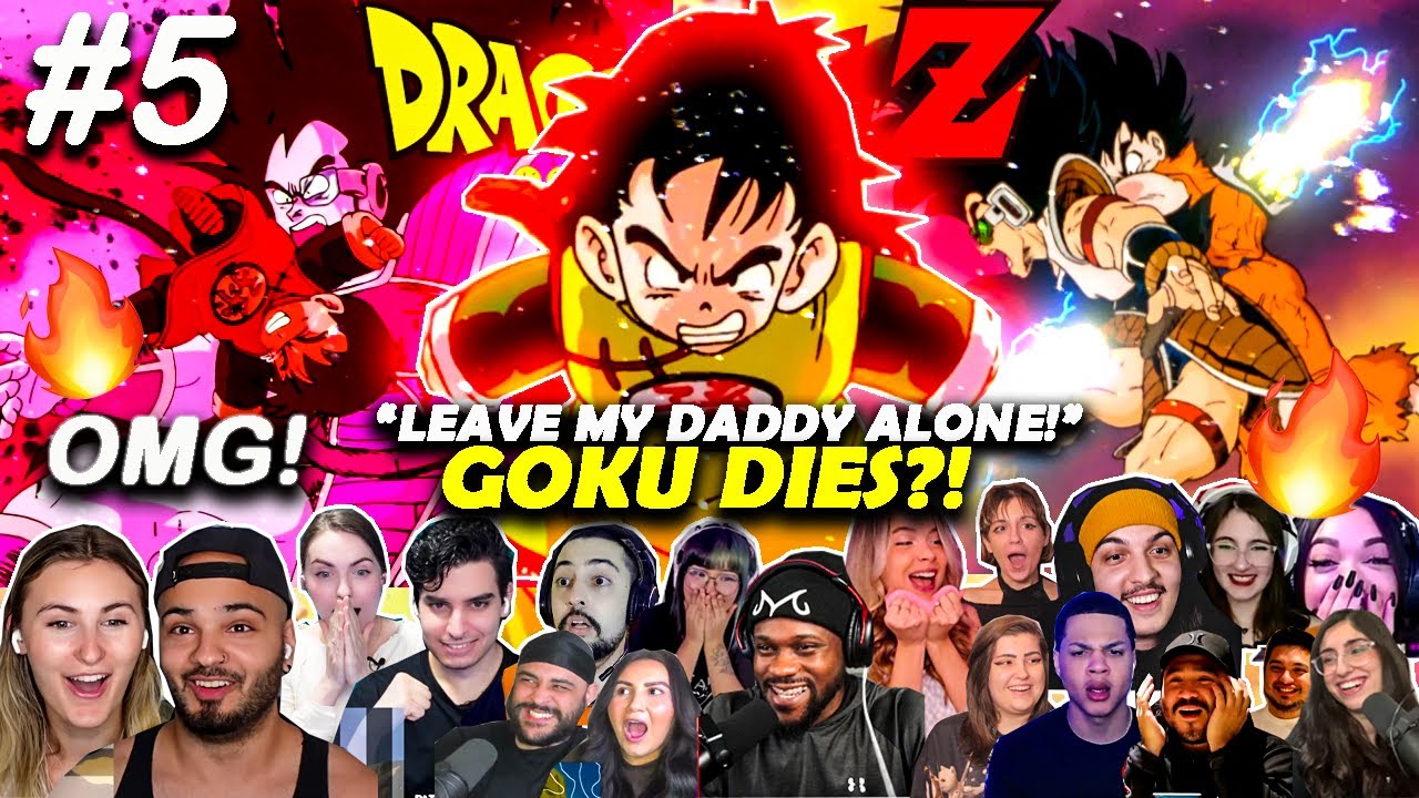 Piccolo Kills Raditz!⚡Goku Dies?😭They Can't Believe This | REACTION ...