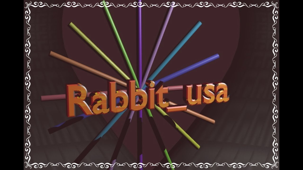 rabbit usa intro by darubi - YouTube