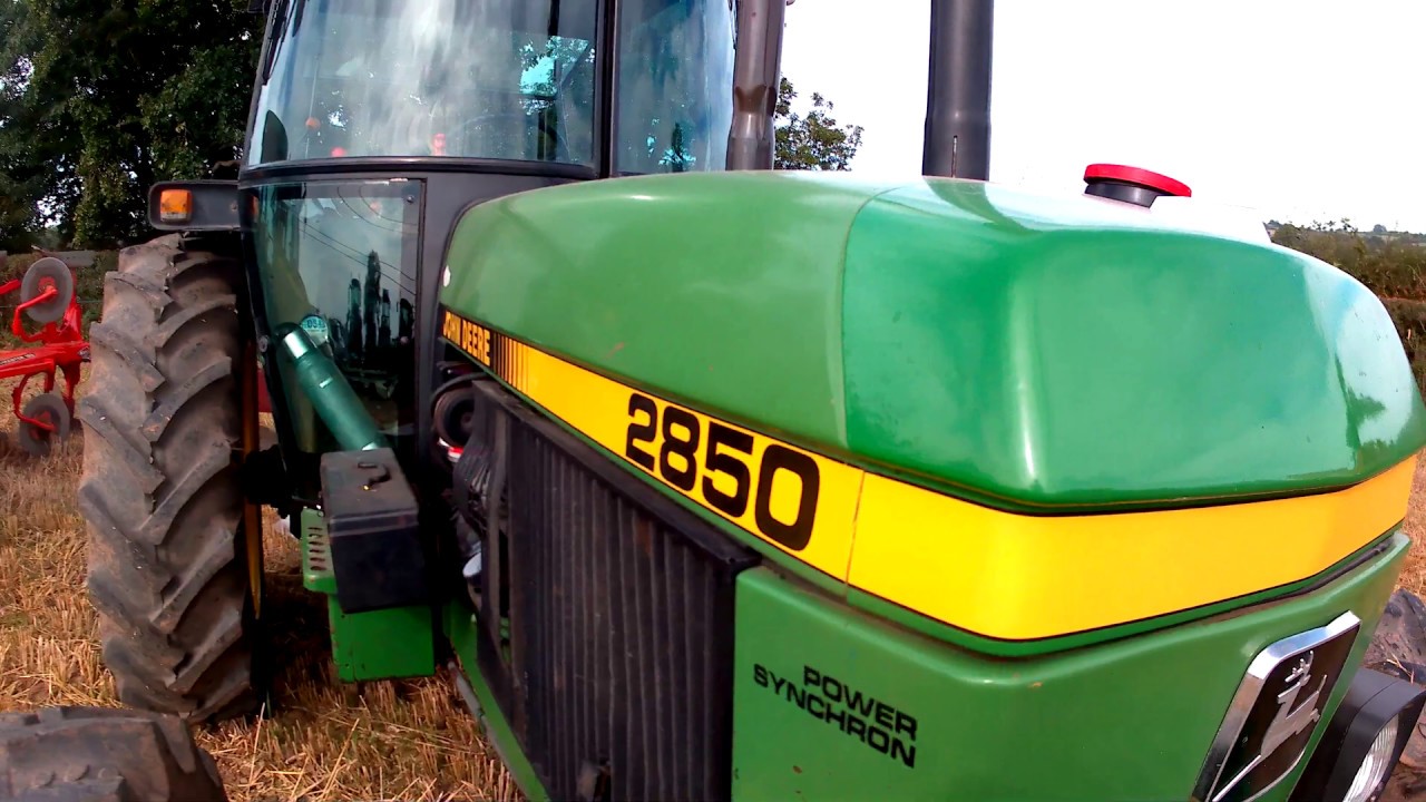 1990 John Deere 2850 Power Synchron 3.9 Litre 4-Cyl Diesel Tractor ...
