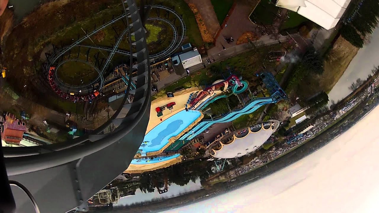 The Swarm - Thorpe Park Top quality front seat on ride FPV POV 1080p ...