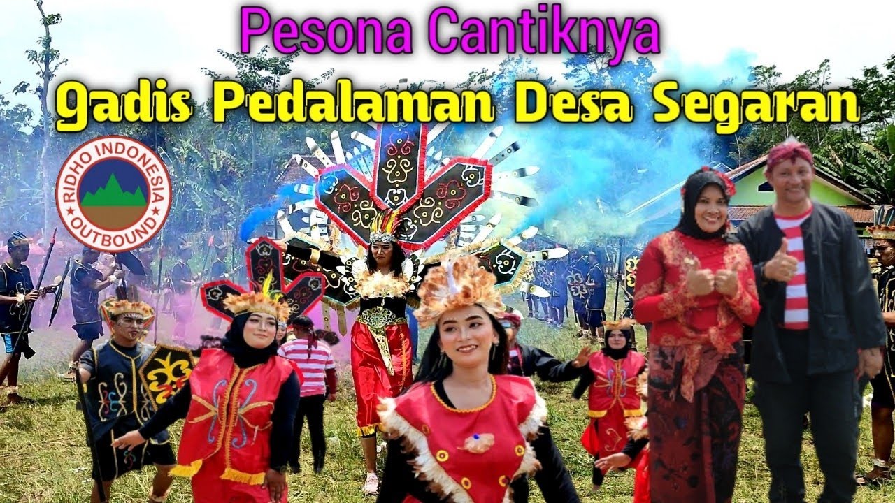 Pesona Cantiknya Gadis Pedalaman Desa Segaran Pada Kirab Budaya Desa