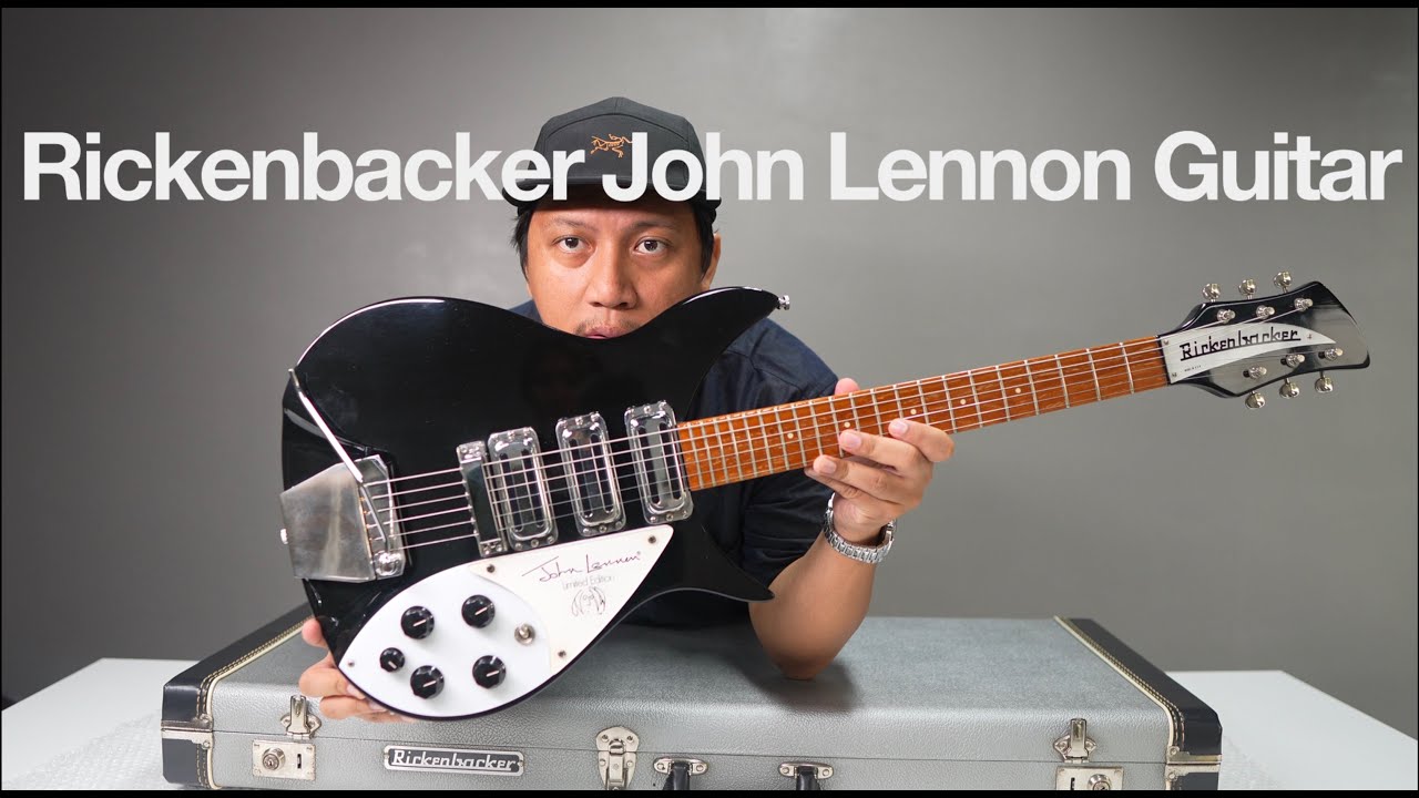 John Lennon "The Beatles" Rickenbacker Guitar - YouTube