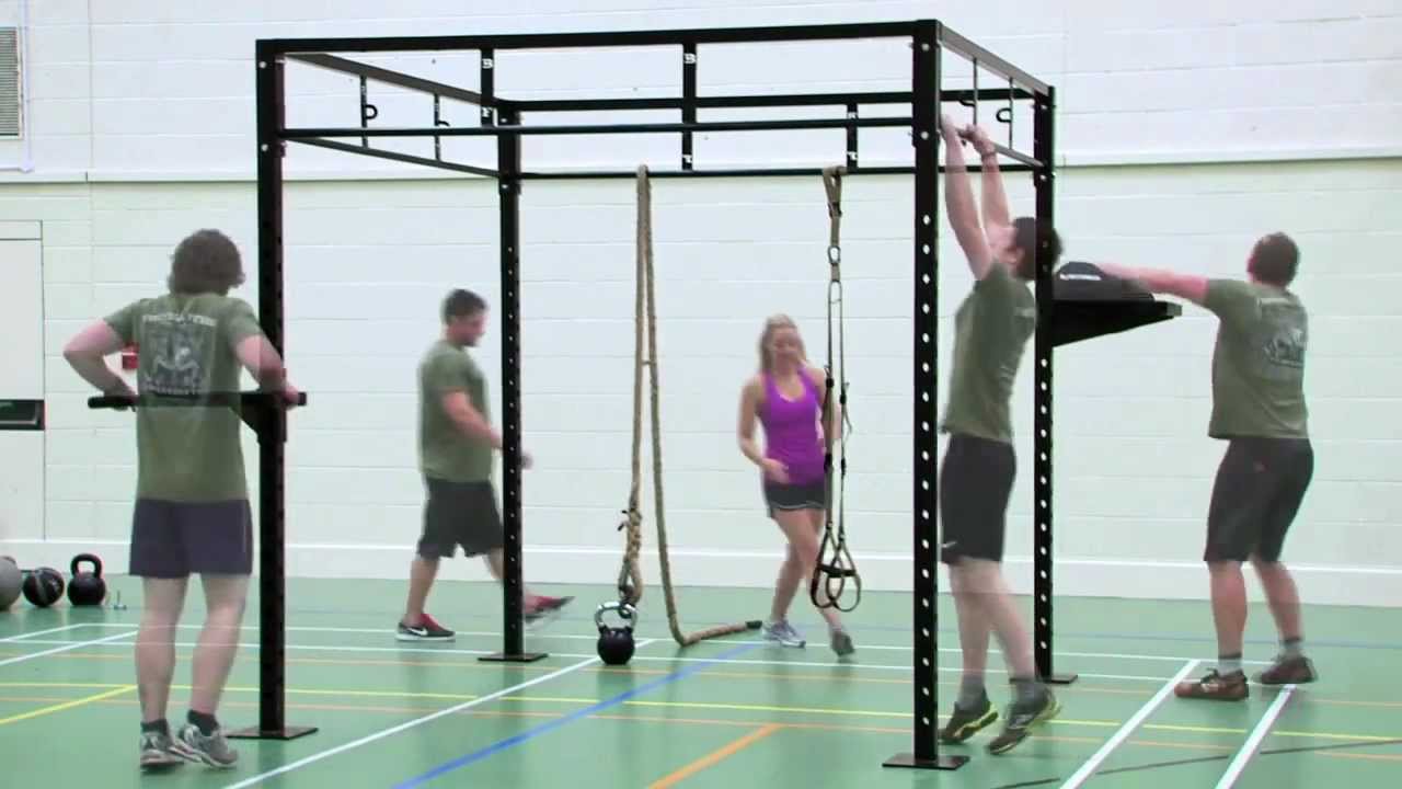 BeaverFit Cube Functional Training Rig - YouTube