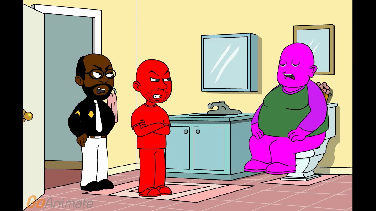 Red Kevin Arrests Barney And Gets SUPER GROUNDED! - YouTube