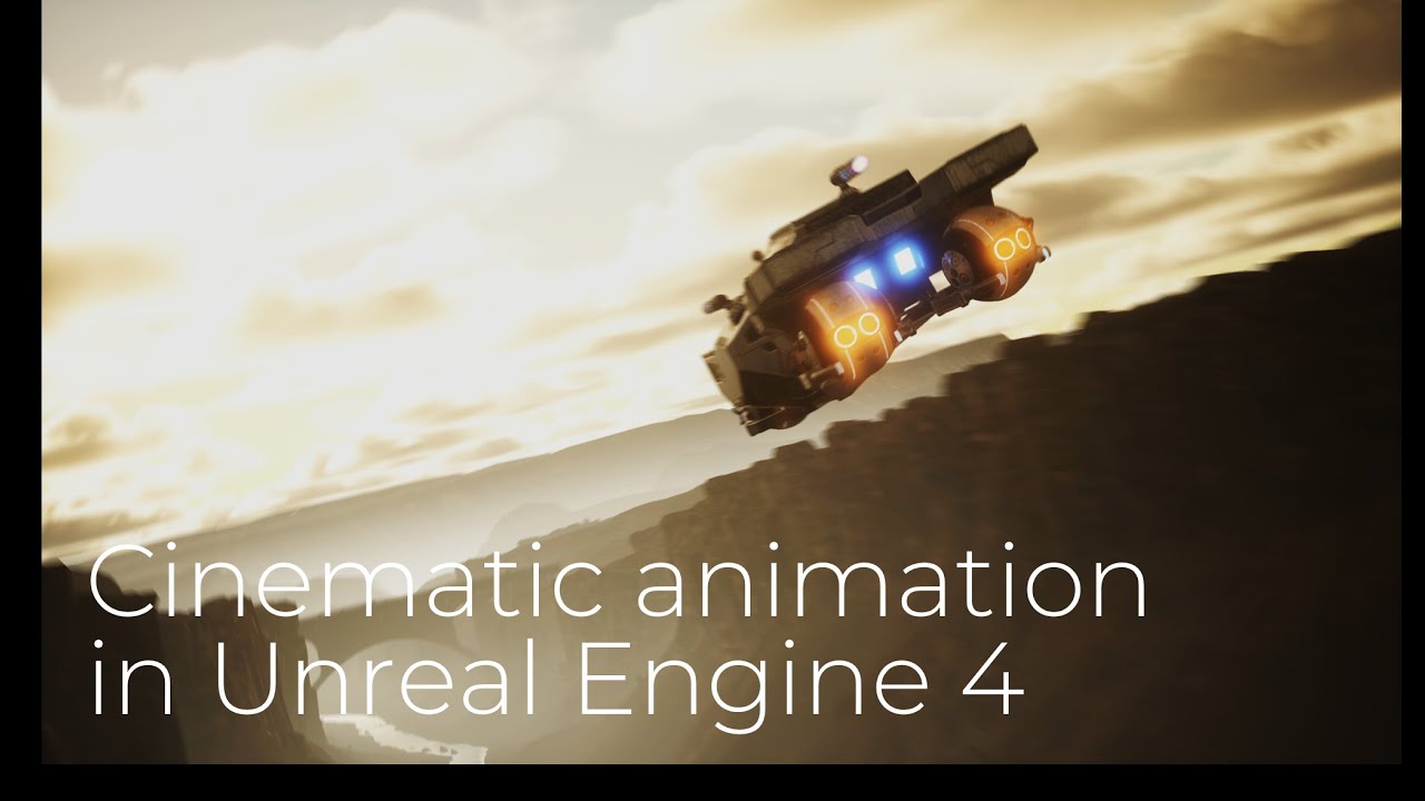 Cinematic animation in Unreal Engine 4.26 - YouTube