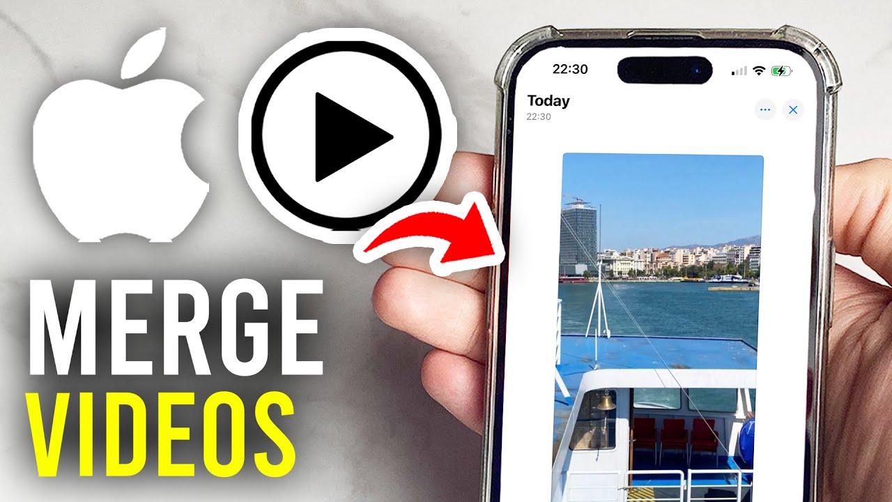 How To Merge Videos On iPhone - Full Guide - YouTube