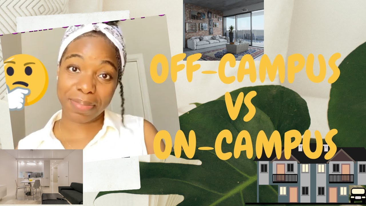 On-Campus VS Off-campus housing | US International Students - YouTube