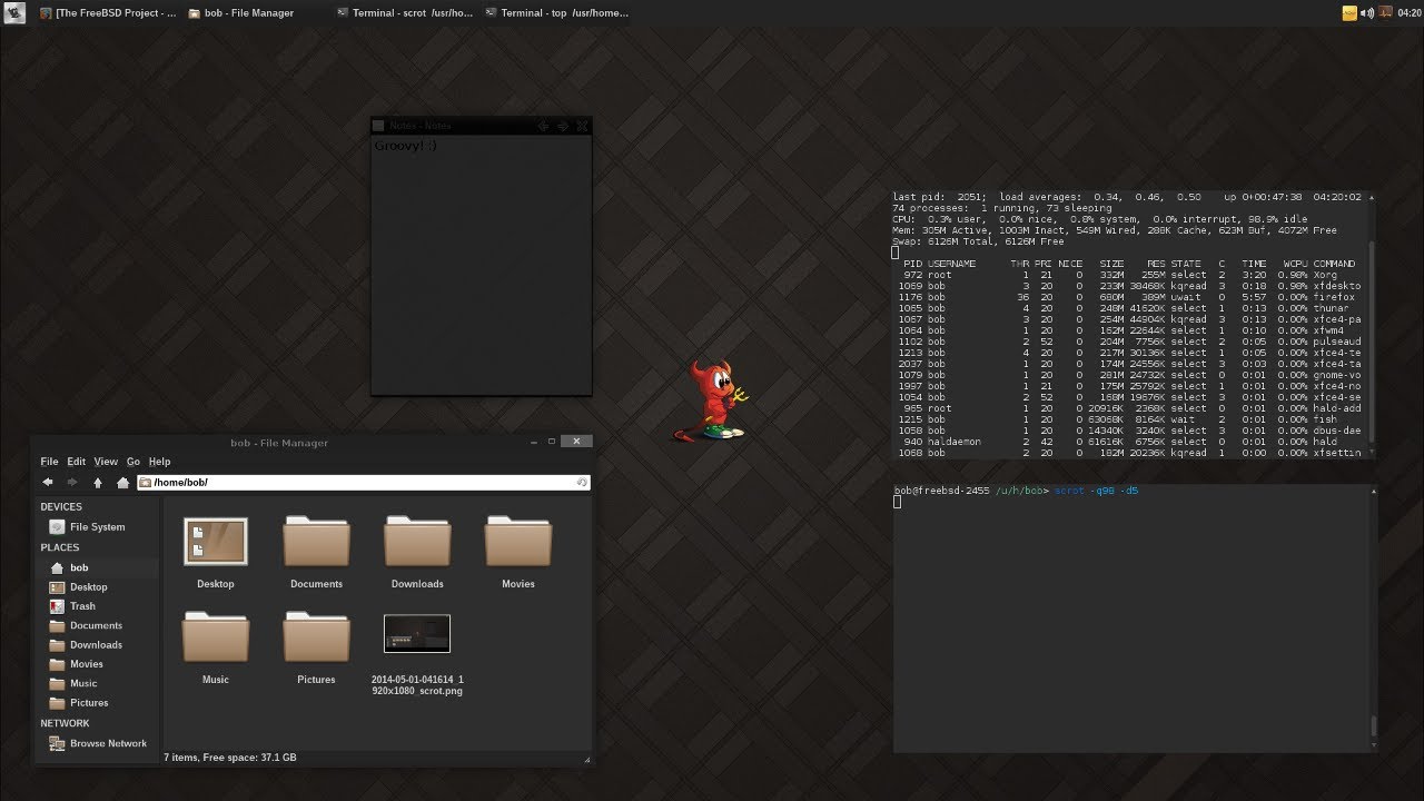 Installing GhostBSD with XFCE and Virtualbox Additions. - YouTube