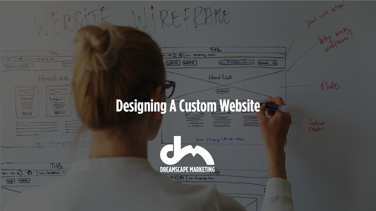 How to Design a Custom Website - YouTube