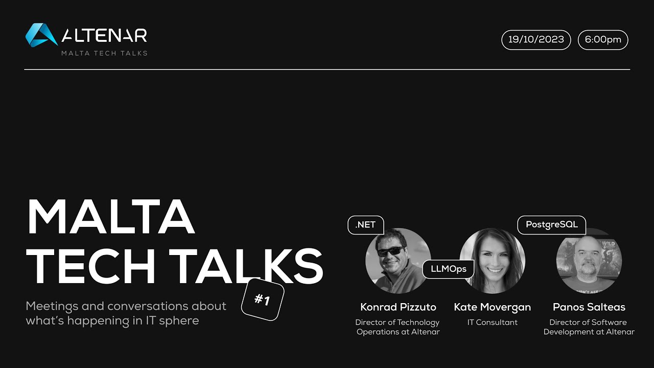 Malta Tech Talks #1 - YouTube