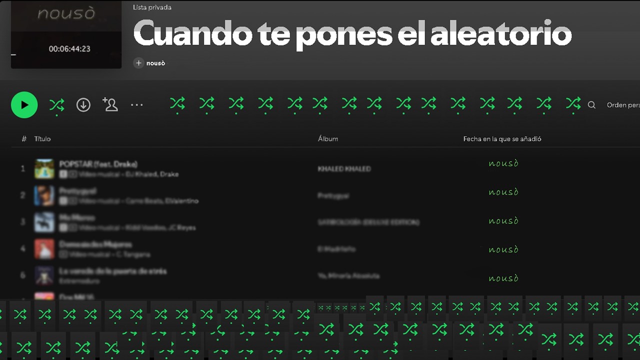 CUANDO TE PONES EL ALEATORIO @nousò |DJ SET| - YouTube