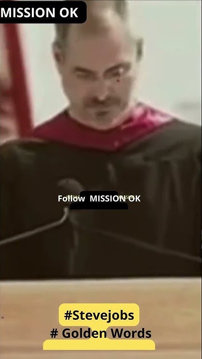 Steve Jobs' 2005 Stanford Commencement Address !! #stevejobs #apple # ...