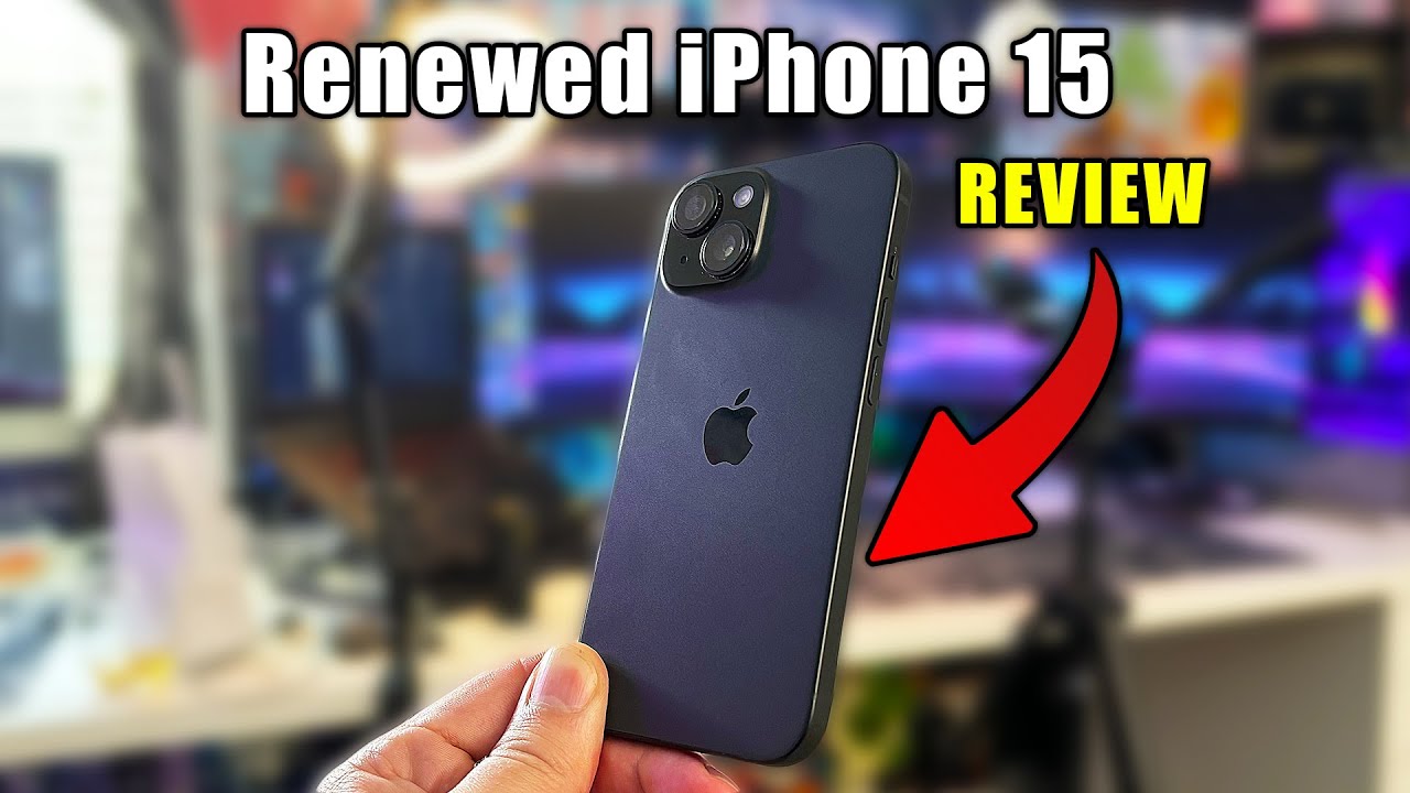 Full Review of Amazon Renewed iPhone 15 - YouTube