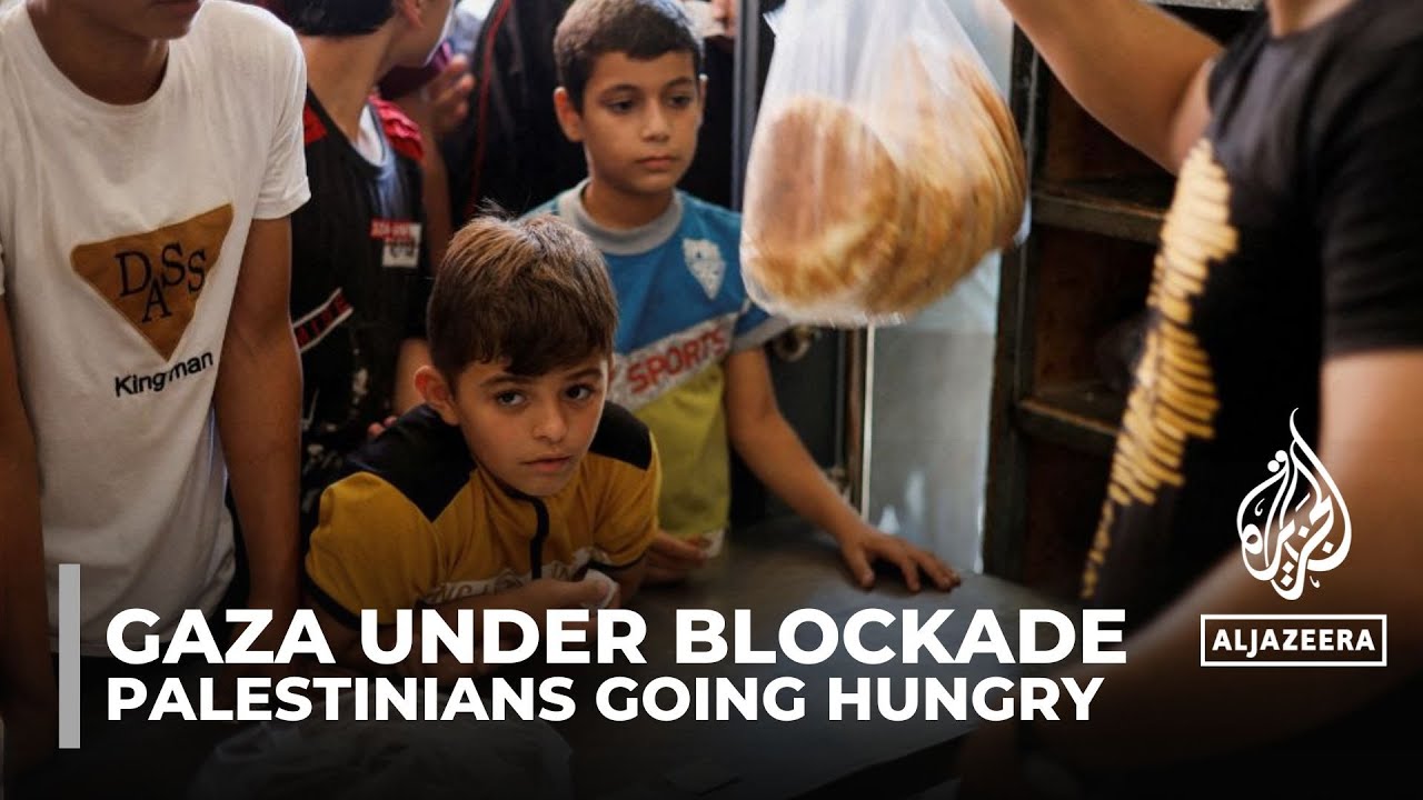 Gaza under blockade: Palestinians are running out of food and water ...