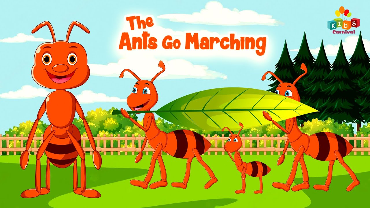 The Ants Go Marching I Kids Carnival I Nursery Rhymes And Kids Song For ...