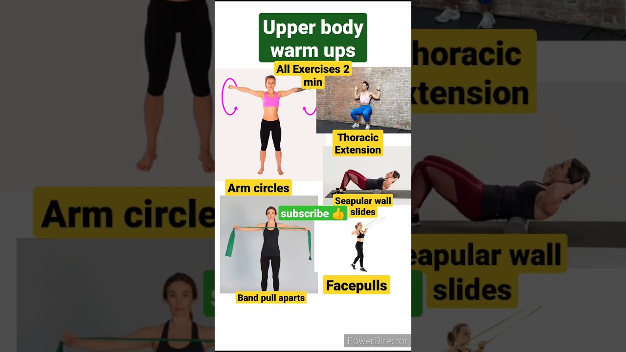 upper Body warm ups Exercises#short - YouTube