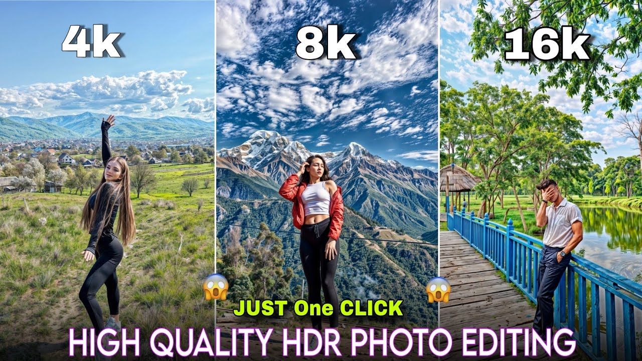 Trending 8k photo editing | 16k Quality photo editing | High quality ...