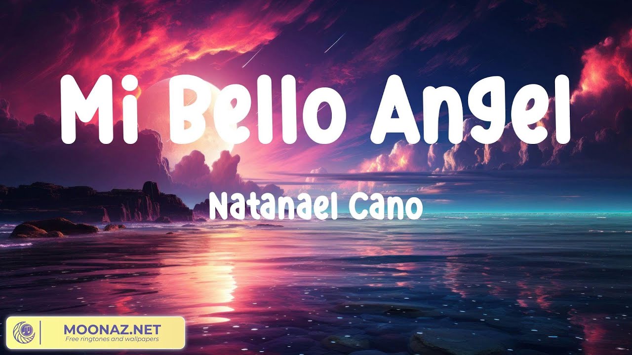Natanael Cano - Mi Bello Angel (VIDEO LETRAS) - YouTube