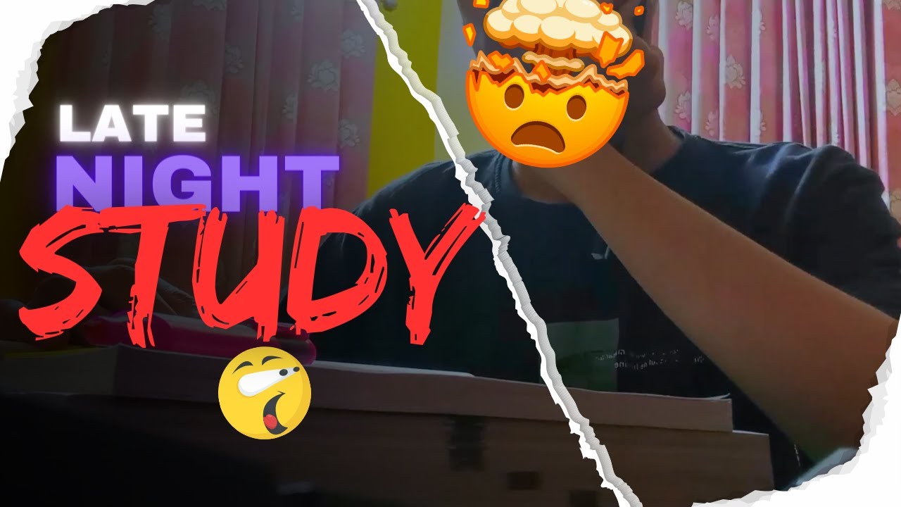 Late Night Study 🕥😴🫶 #study #latenightstudy #tipsandtricks #vlog # ...