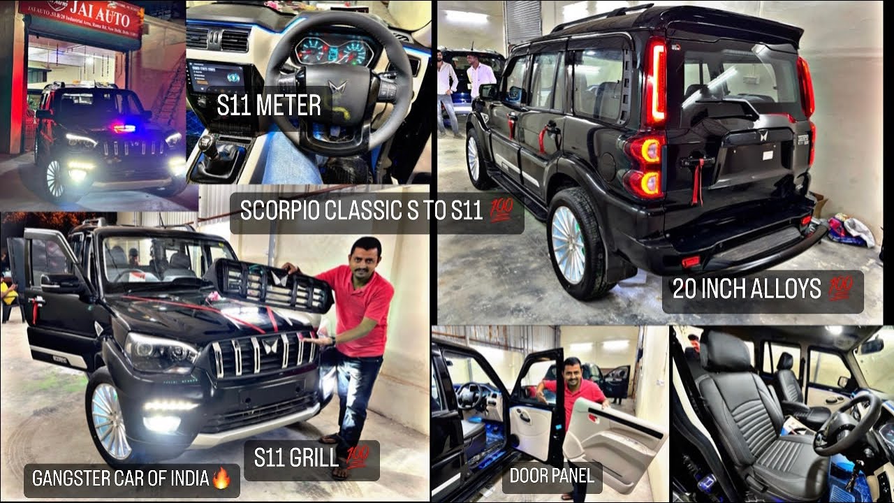 SCORPIO CLASSIC 2022 MODIFIED SCORPIO CLASSIC S TO S11 SCORPIO BASE TO ...