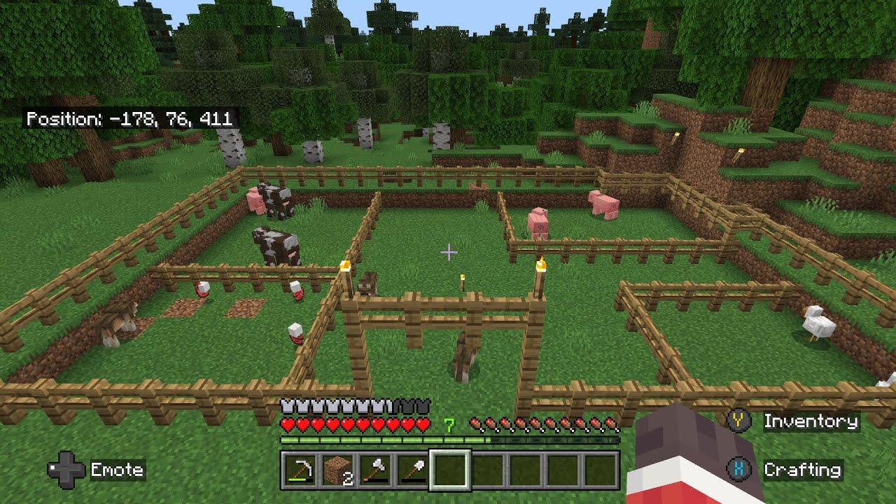 Farm upgrade (MINECRAFT SURVIVAL) - YouTube