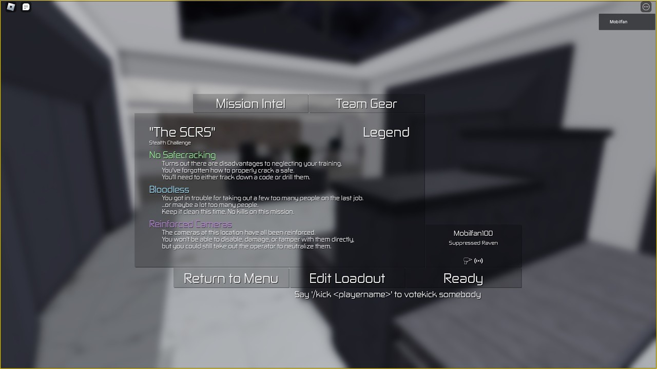 Roblox || Entry Point | Daily Challenge 09.09.´24 | Legend | The SCRS ...