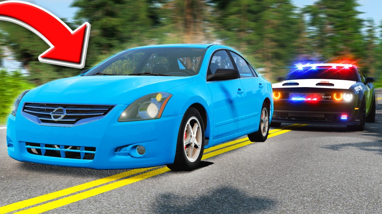 I Became a Nissan Altima Driver in BeamNG Drive 🤪 - YouTube