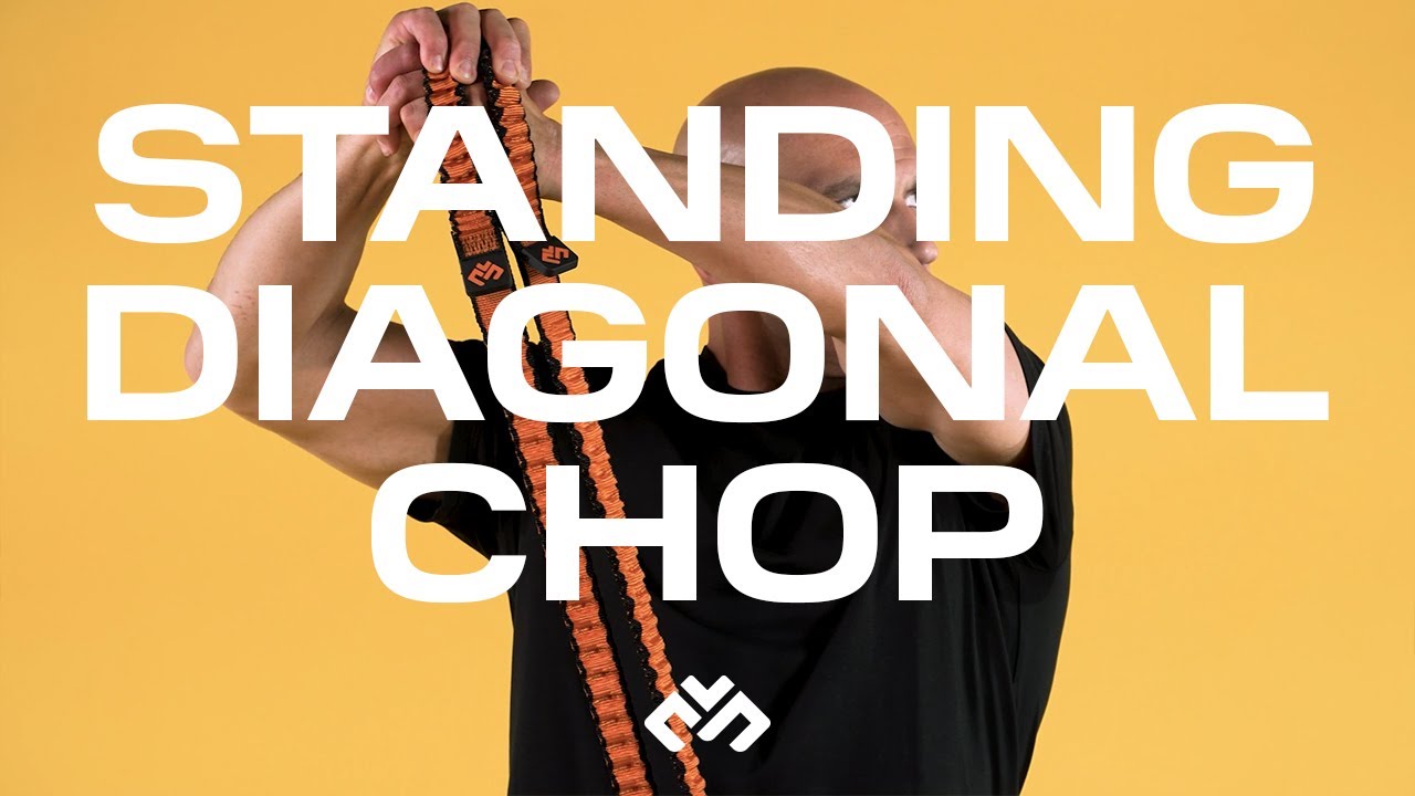 28 STANDING DIAGONAL CHOP - YouTube