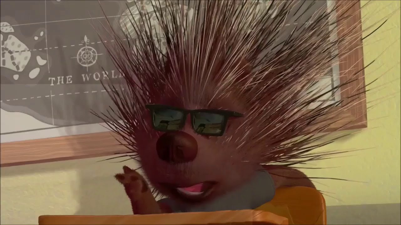 Chicken Little: Todas Las Escenas De Pepín Puerco Espín (Español Latino ...