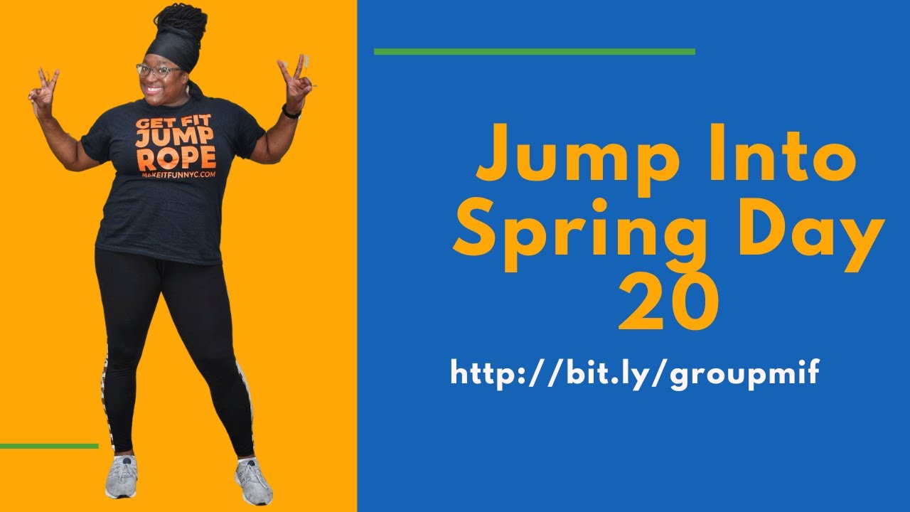 Jump Into Spring (jump rope challenge) Day 20 - YouTube