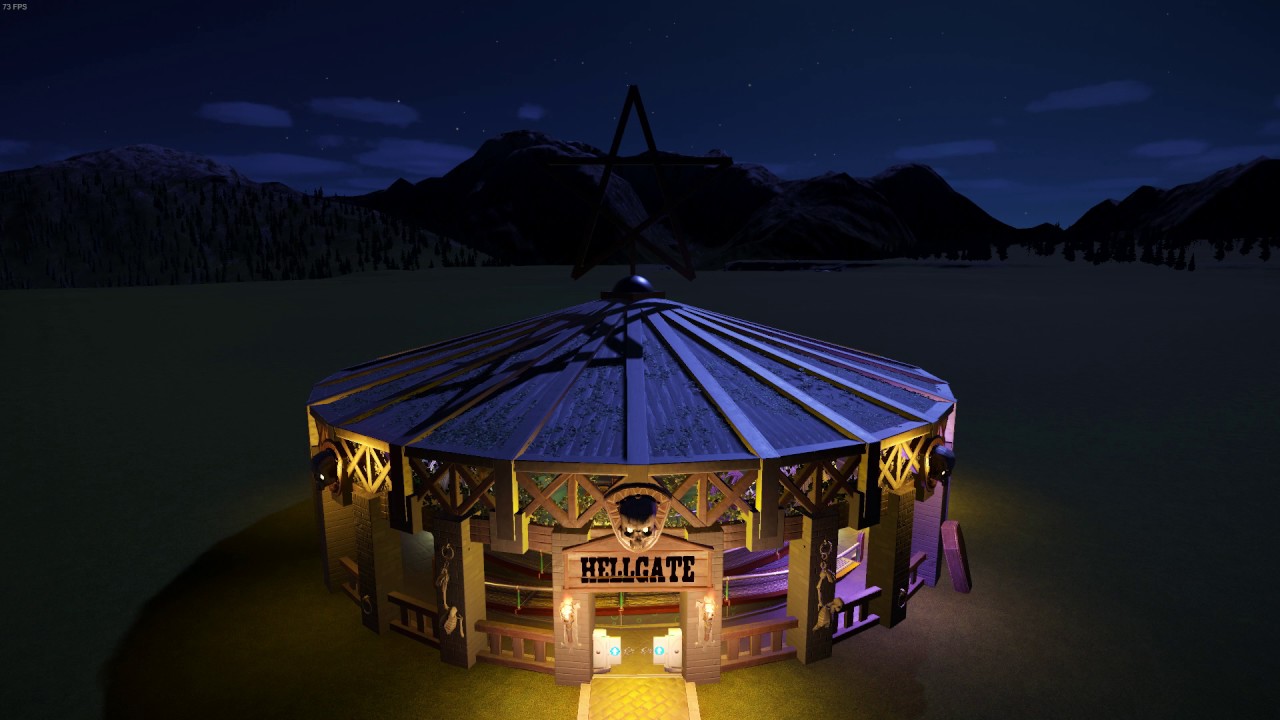 [Planet Coaster] Hellgate - Ride Skin for Psychola - YouTube