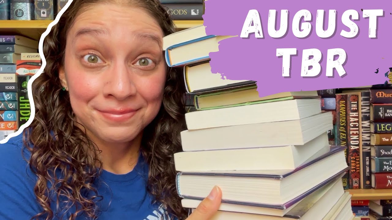 Ambitious August TBR - YouTube