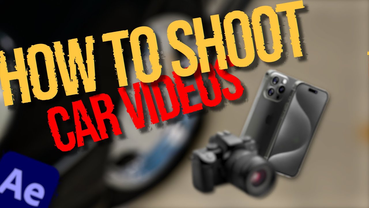 How to Shoot Car Videos for Speed Ramping (Shooting & Editing Tutorial ...