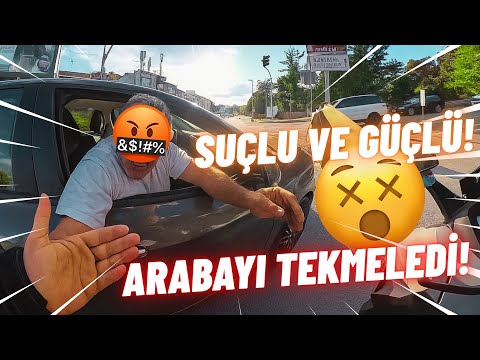 ARACI TEKMELEDİ! Türkiye'de Yaşanan Motorcu Kavgaları ve Kazaları! (298) Trafik Kavgaları! 2025