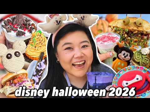 What to Eat at DISNEYLAND! HALLOWEEN Edition Food Tour 2026 🎃